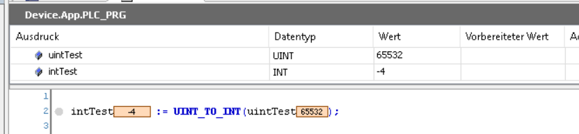 CODESYS Forge - CODESYS Forge / Talk / Visualization 🇬🇧: Reading a negative number